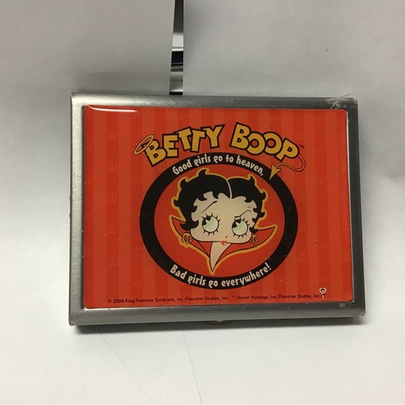 Betty Boop | Accessories | New Betty Boop Devil Metal Box Good Girls Go ...